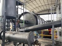 China 40000 KG Weight Pyrolysis Equipment for Recycling Waste Tire Plastic to Fuel Oil for sale