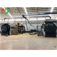 China Semi Automatic 6ton Capacity Furnace Oil Fuel Making from Tyres Scrap Pyrolysis Machine for sale