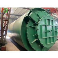 China High Productivity Plastic Tire Recycle Machine And Pyrolysis Plant With Water Cooling for sale
