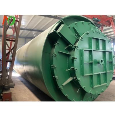 China High Productivity Plastic Tire Recycle Machine And Pyrolysis Plant With Water Cooling for sale