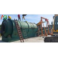 China High Productivity Plastic Tire Recycle Machine And Pyrolysis Plant With Water Cooling for sale