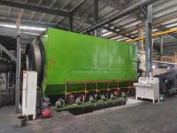 China Semi-Continuous Pyrolysis Plant for Waste Tyre/Plastic Recycling in Container Packing for sale