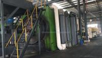 China Semi-Continuous Pyrolysis Plant for Waste Tyre/Plastic Recycling in Container Packing for sale