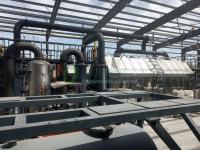 China Refuse Collector Pyrolysis Machine in Manufacturing Plant to Convert Waste to Fuel Oil for sale