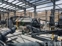 China Refuse Collector Pyrolysis Machine in Manufacturing Plant to Convert Waste to Fuel Oil for sale