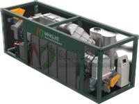 China Easy to Operate 4/6/8m3 Mini Biochar Horizontal Airflow Carbonization Rotary Furnace for sale
