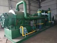 China 2t/day Mini Used Tire Plastic Pyrolysis Plant with Installation And Test Guidance for sale