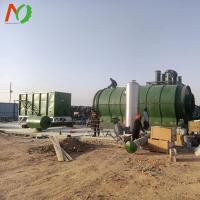 China Large Capacity Waste Tire to Diesel Fuel Oil Machine for Final Product 1 Pyrolysis Oil for sale
