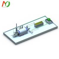 China Large Capacity Waste Tire to Diesel Fuel Oil Machine for Final Product 1 Pyrolysis Oil for sale