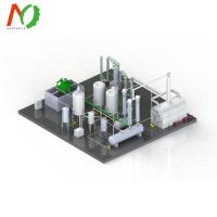 China 2TPD Environmental Small Scale Distillation Plant for Plastic Pyrolysis Oil to Diesel for sale