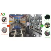 China 2-6 T/D Waste Tire Pyrolysis Plant for Recycling Plastic MSW Oil Sludge and Medical Waste for sale