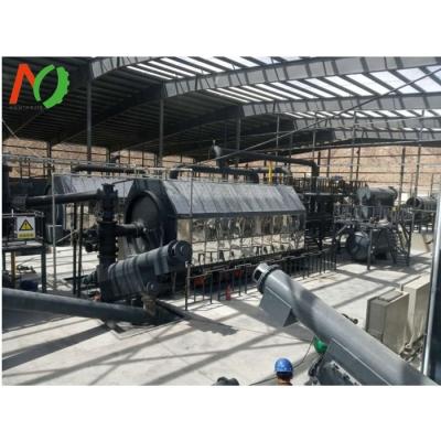 China 15 TPD Capacity Waste Plastic/Rubber Pyrolysis Plant for Sustainable Waste Management for sale