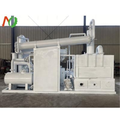 China Mini Waste Tire Plastic To Diesel Oil Pyrolysis Plant for Environmental Protection for sale