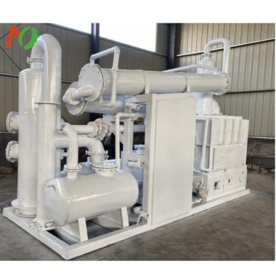China 80-85% Oil Yield Mini Movable Machine for Used Engine Oil and Pyrolysis Oil Refining for sale