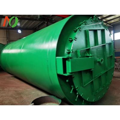 China Tyre Plastic Rubber Pyrolysis Plant for Waste Recycling to Bio Diesel and Petrol for sale