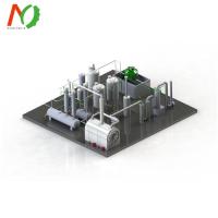 China 80-85% Oil Yield Black Oil Refinery Plant with Direct Heating and Distillation System for sale