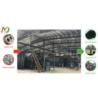 China Waste Tyre Pyrolysis Plant with Q245R Boiler Steel Reactor Material by Mingjie Group for sale