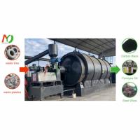 China Mingjie Small Plastic Pyrolysis Machine for Fuel Production at Manufacturing Plants for sale