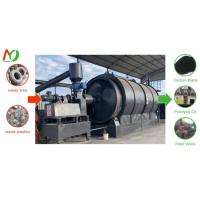 China Mingjie Group Pyrolysis Carbon Waste Tyre Pyrolysis Machine with Q245R Boiler Steel for sale