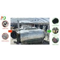 China Tire Plastics Oil Sludge Medical Waste Recycling Plant with Pyrolysis Oil Machine for sale