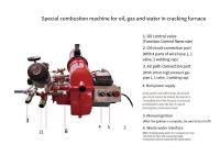 China 60KG/Hour Oil Consumption Industrial Dual Fuel Burner with CE / ISO9001 Certification for sale