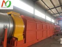 China 2-15T Capacity Fully Automatic Continuous Waste Plastic Tyre Pyrolysis to Oil Machine for sale