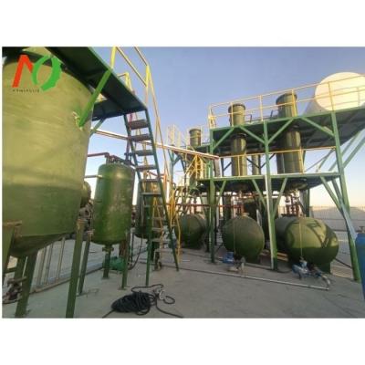 China Used Engine Oil Convert to Diesel Plant with 80-85% Oil Yield and Direct Heating for sale