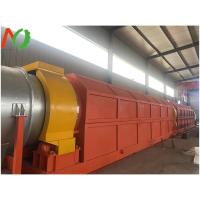 China Fully Continuous Waste Tyre Rubber Plastic Pyrolysis Plant For Diesel Oil Production for sale