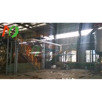 China Tire Recycling Machine 4 Ton Daily Capacity Waste Plastic Pyrolysis Plant to Fuel Oil for sale