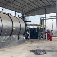 China Tire Pyrolysis Machine for Recycling Waste Tyre Rubber Plastic into Valuable Fuel Oil for sale