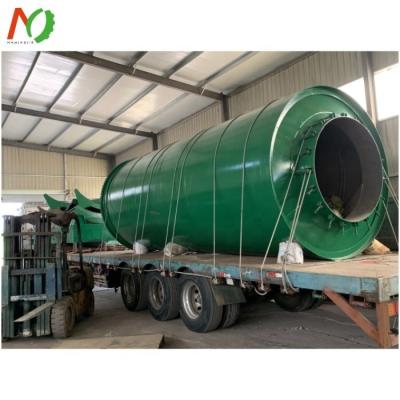 China High Productivity 15 Ton Mini Pyrolysis Plant Type Plastic To Diesel Fuel Oil Machine for sale
