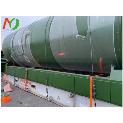 China 12 kW Mobile Skid Mounted Small Scale Pyrolysis Equipment for Environmental Solutions for sale