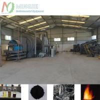 China 45% Yield Pyrolysis Tire Recycling to Fuel Oil Machine for Environmental Protection for sale