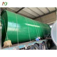 China 30000 KG Waste Tire Pyrolysis Plant Converts Solid Waste to Final Product 4 Steel Wire for sale