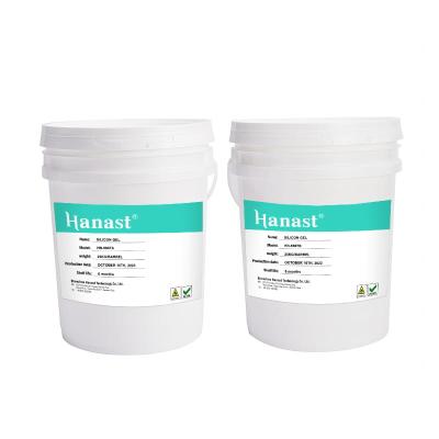 China Vulcanizing Transparent Electrical Clear Potting Epoxy Silicon Gel Shockproof for sale