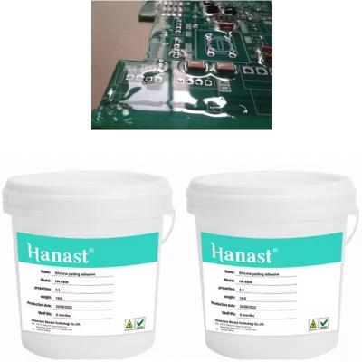 China ODM Flexible Electronic Potting Silicone Rubber Sealant Raw Material 1:1 for sale