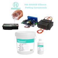 China Customized 10:1 Silicone Potting Compound Glue Gel Insulation Black Liquid for sale