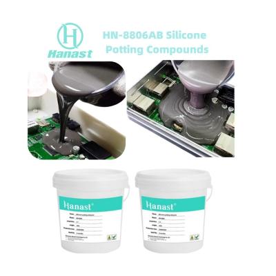 China Waterproof Thermal Conductive Liquid Clear Silicone Rtv Gel For Electronics Low Viscosity Waterproof for sale