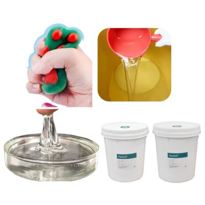 China ODM 1:1 Transparent Heat Cured Silicone Rubber Gel High Temperature Resistance for sale