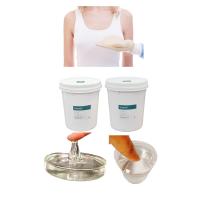 China Reusable Medical Boobs Silicone Squishy Maker Gel Heat Cured Silicone Rubber for sale