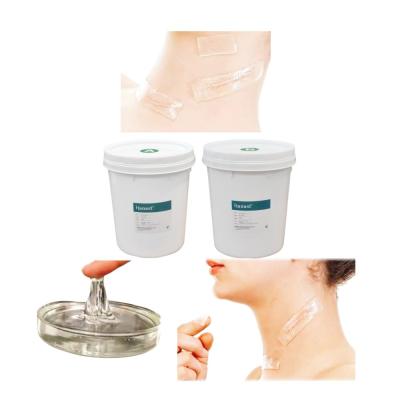 China 1:1 Squishy Silicone Gel Rubber Liquid Food Grade FDA Certified For Foot Massage Sole Cushioning Molds for sale