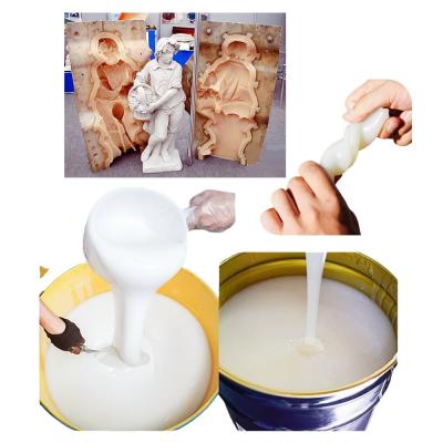 China Low Shrinkage Tin Cure Liquid Silicone Injection Molding Rubber Crafts Making HN-620 A/B for sale