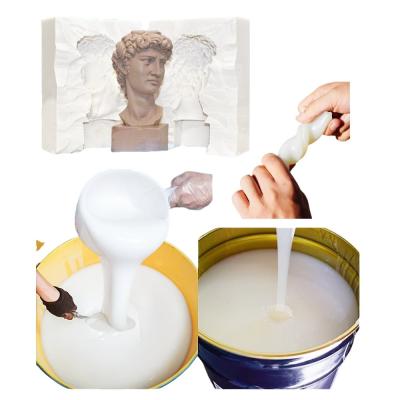 China Two Parts RTV2 Tin Cure Silicone Rubber Liquid For Pouring Brushing Injection Molding for sale