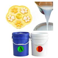 China Odorless Platinum Cure Silicone Rubber Translucent Liquid Mold Raw Material for sale