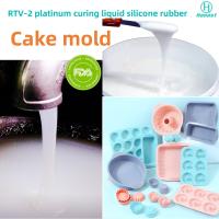 China Odorless Platinum Cure Silicone Rubber Translucent Liquid Mold Raw Material for sale