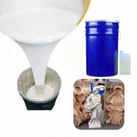 China Tin Cure Silicone 100:2 Liquid Silicone For Molds China Supplier RTV2 Liquid Silicone For Cultural Stone, Cement Parts, Gypsum Mold for sale
