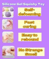 China Food Safe Liquid Silicone 200KG Squishy Bulk Silicone Rubber Gel Liquid 1:1 For Craft Toys for sale