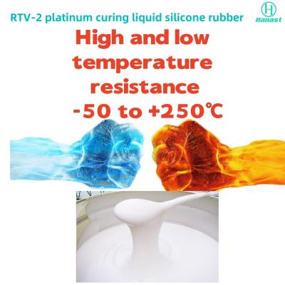 China Platinum Cure Silicone Liquid Silicone Rubber RTV-2 Medical Grade Translucent High Strength High Temperature Resistance Jewelry Mold Making Sculpture for sale