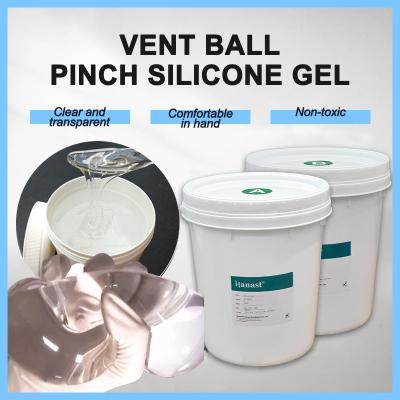 China Squishy Silicone Gel OEM 25KG Rubber Silicone Squishy Gel For Skin Tone Breast Pad Patch for sale
