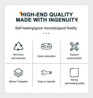 China ODM 1:1 Transparent Heat Cured Silicone Rubber Gel High Temperature Resistance for sale